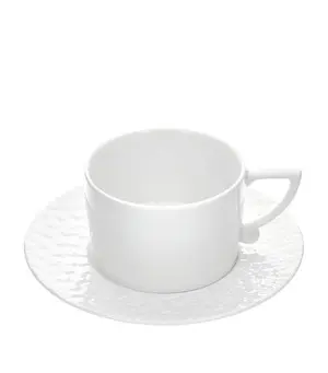 MEISSEN Royal Blossom Coffee Cup And Saucer - White