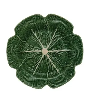 BORDALLO PINHEIRO Cabbage Charger Plate - Green