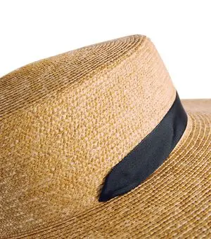 Eliurpi Straw Maxi Boater Hat