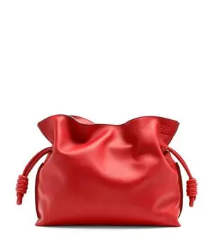 Loewe Loewe Leather Flamenco Clutch Bag Multi