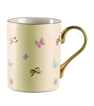 VILLARI Butterfly Mug - Yellow