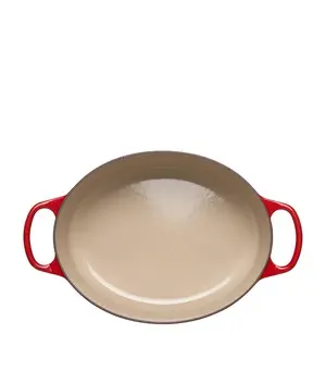 LE CREUSET Cast Iron Oval Casserole Dish