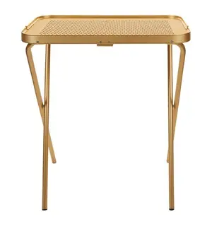 KAYMET Folding Tray Table - Gold