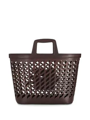 Etro Pegaso-motif Laser-cut Tote