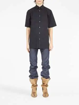 MAISON MARGIELA Four-stitch Short-sleeve Shirt - Black