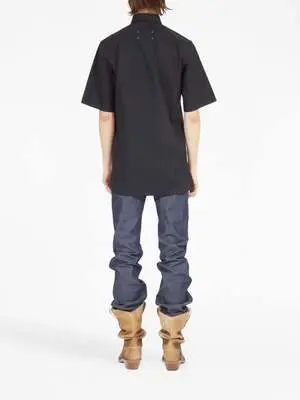 MAISON MARGIELA Four-stitch Short-sleeve Shirt - Black
