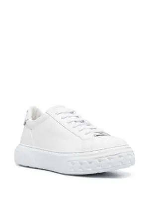 Casadei Low-top Leather Sneakers