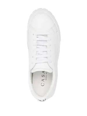 Casadei Low-top Leather Sneakers