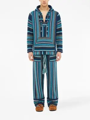 Alanui Ushuaia Stories" Knitted Baja Hoodie