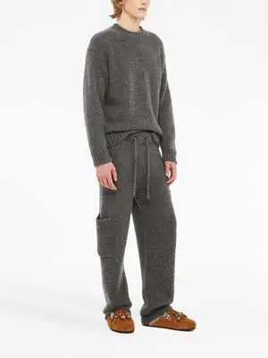 Alanui Knitted Straight-leg Trousers