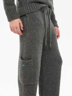 Alanui Knitted Straight-leg Trousers