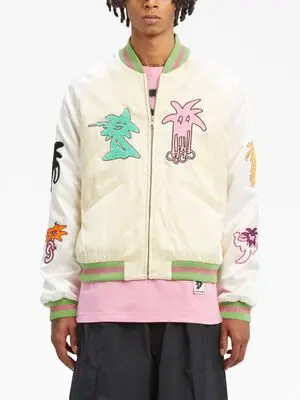 Palm Angels Palmity Quilted Bomber Jacket