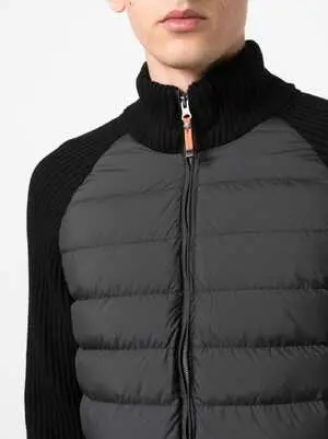 PARAJUMPERS Olmo Waffle-knit Quilted Jacket