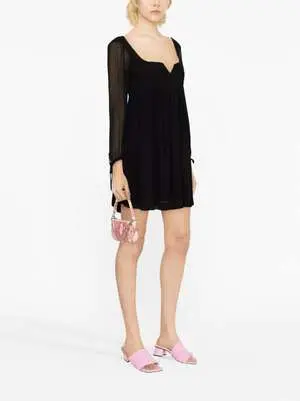 Philosophy Di Lorenzo Serafini Pleated Chiffon Minidress