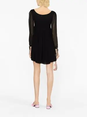 Philosophy Di Lorenzo Serafini Pleated Chiffon Minidress