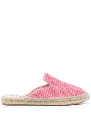 Manebi Raffia Espadrilles For Women