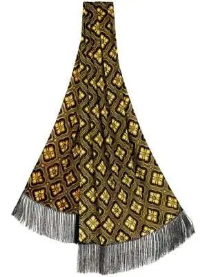 Etro Geometric-print Scarf - Black