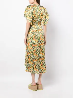 Stella McCartney Printed Silk Dress - Multicolour