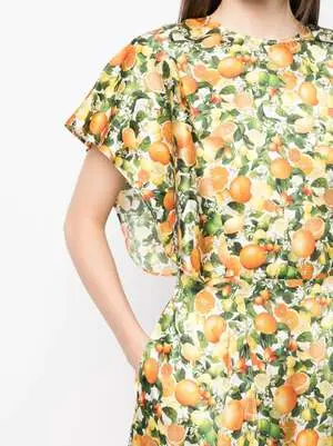 Stella McCartney Printed Silk Dress - Multicolour