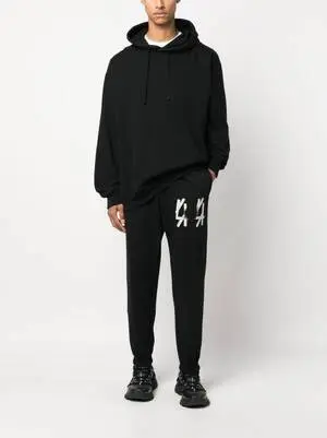 44 LABEL GROUP Logo-print Cotton Track Pants