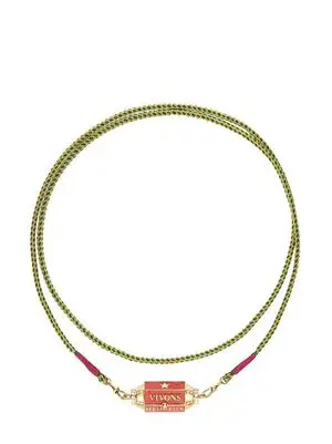 MARIE LICHTENBERG Vivons Heureux Box Locket Diamond Necklace