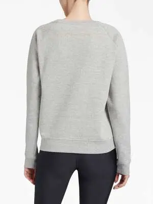 GIUSEPPE ZANOTTI Logo-embroidered Cotton Sweatshirt - Grey