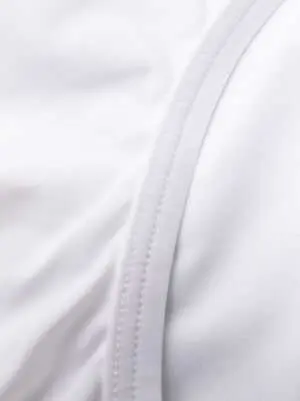 Dolce & Gabbana Logo-plaque Swim Trunks - White