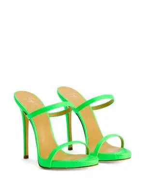 GIUSEPPE ZANOTTI Darsey High Heel Sandals - Green