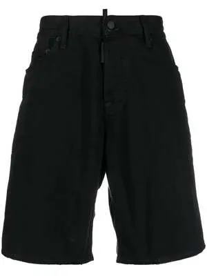 Dsquared2 Icon Denim Shorts - Black
