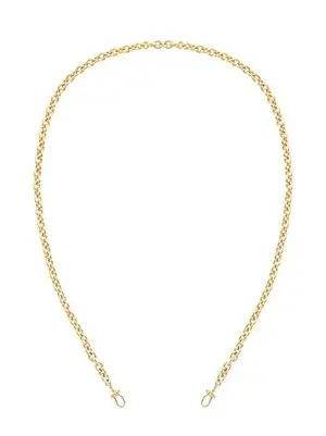 MARIE LICHTENBERG 18kt Yellow Rosa Classic Chain Necklace - Gold