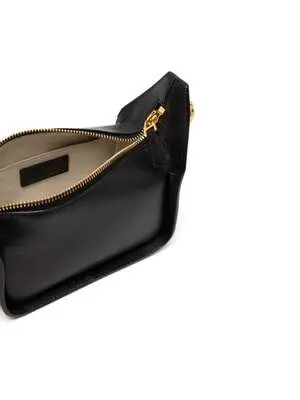 Bally B-Hook Leather Mini Bag In Black - 40% Off | Editorialist