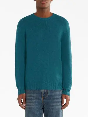 Etro Long-sleeve Cashmere Jumper - Blue