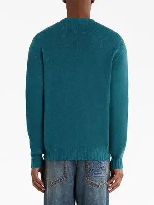 Etro Long-sleeve Cashmere Jumper - Blue