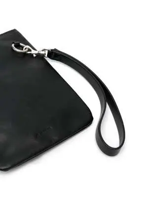 JIL SANDER Leather Messenger Bag