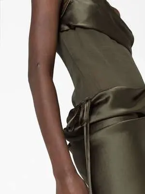 Christopher Esber Verdant Falls Silk Maxi Dress
