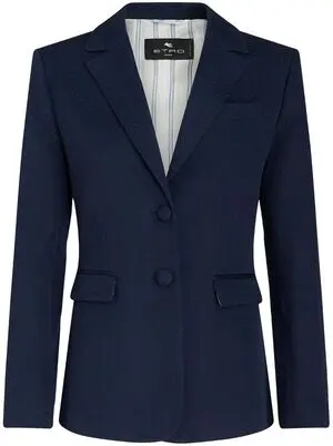 Etro Single-breasted Notched Blazer
