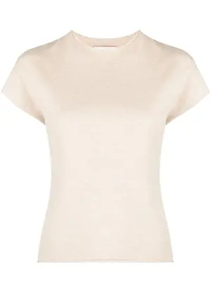 Vince Short-sleeve Knit Top