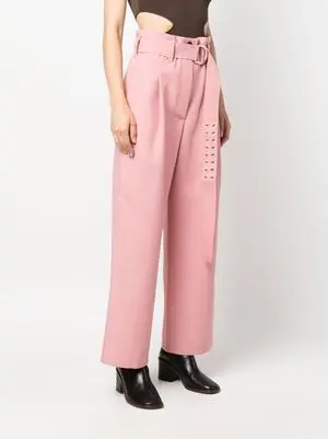 Philosophy Di Lorenzo Serafini Belted Wide-leg Trousers