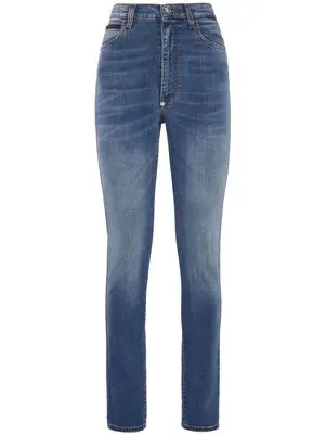 Philipp Plein High-rise Skinny Jeans - Blue