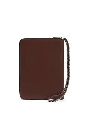 GIUSEPPE ZANOTTI Aymeric Chain-strap Tablet Case - Brown