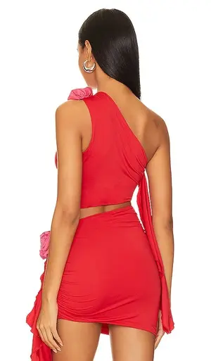 LOVERS AND FRIENDS Cordelia Top - Red & Pink