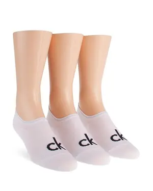 Calvin Klein Liner Socks - White