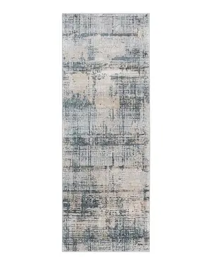 LIVABLISS Brunswick Bwk-2300 Runner Area Rug, 2'7 X 10 - Blue/sage