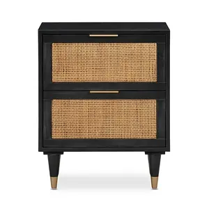 TOV FURNITURE Sierra Nightstand - Black