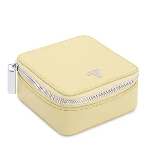 Tumi Belden Leather Jewelry Case - Washed Yel