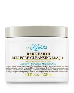 KIEHL'S SINCE 1851 Rare Earth Deep Pore Minimizing Cleansing Clay Mask 4.2 Oz - No Color