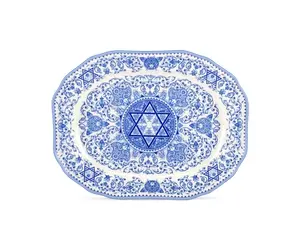 SPODE Judaica Oval Platter