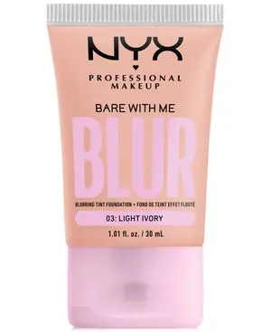 NYX PROFESSIONAL MAKEUP Bare With Me Blur Tint Foundation Light Ivory