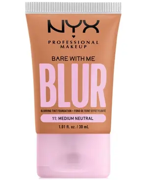 NYX PROFESSIONAL MAKEUP Bare With Me Blur Tint Foundation Medium Neutral