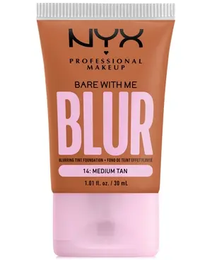 NYX PROFESSIONAL MAKEUP Bare With Me Blur Tint Foundation Medium Tan